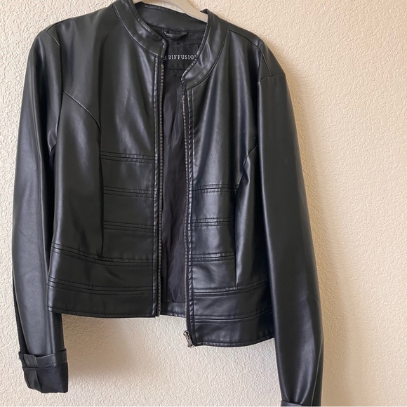I.B. Diffusion | Jackets & Coats | Ib Diffusion Black Jacket Used Good ...